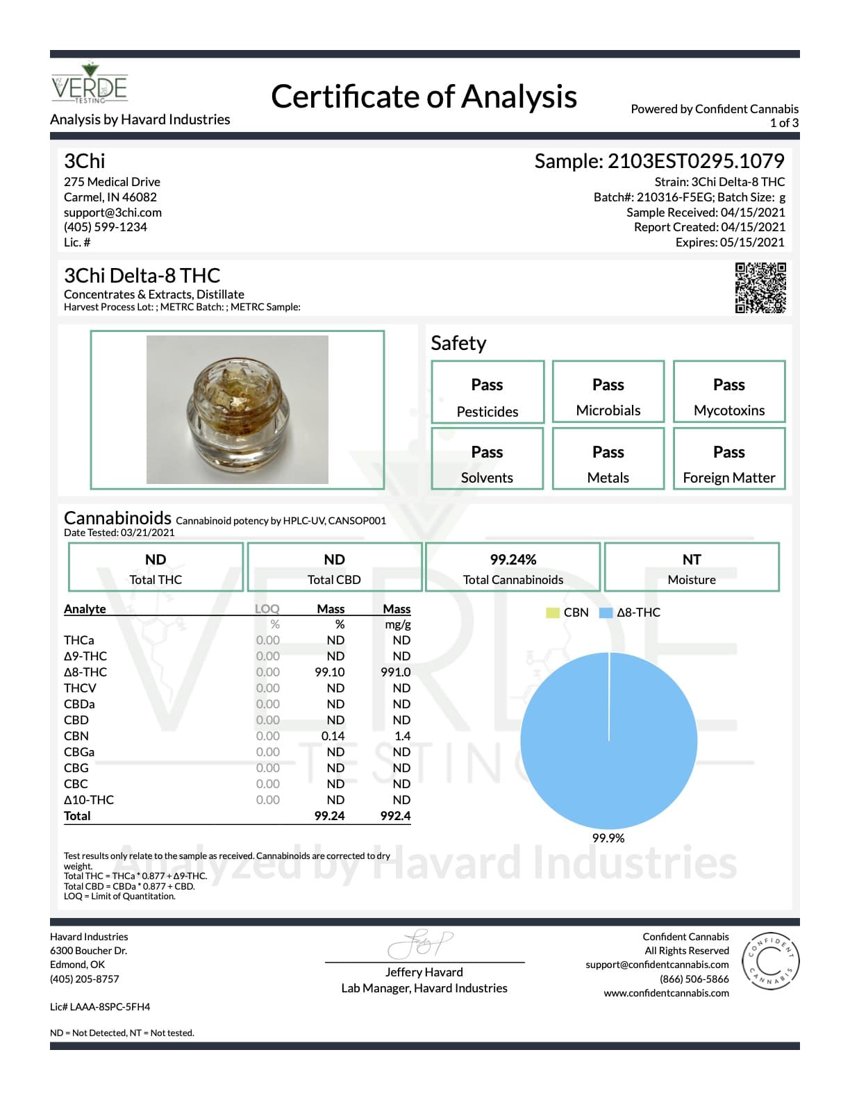 Delta 8 THC Syringe - Premium D8 THC from Hemp